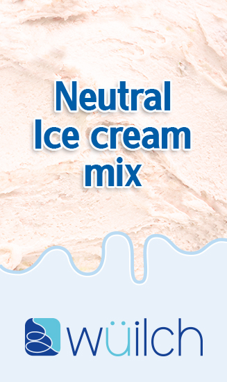 ICE CREAM MIX: NEUTRAL Flavor Ice Cream Mix